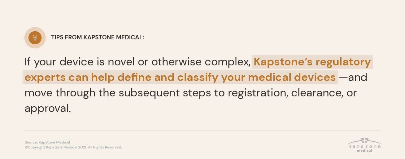 How to Define and Classify Your Medical Device
